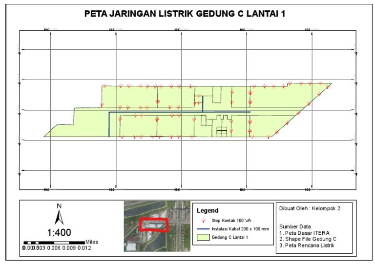 Peta Jaringan Utilitas | PDF