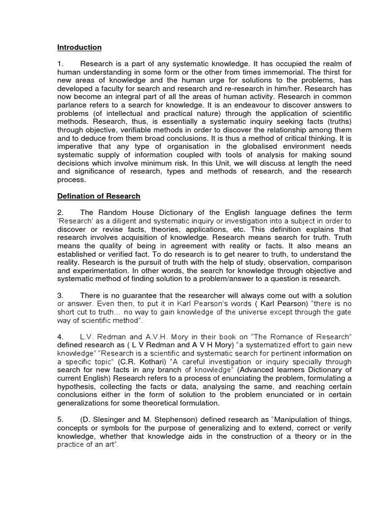 Research Methodology Assignment | PDF | Scientific Method | Truth