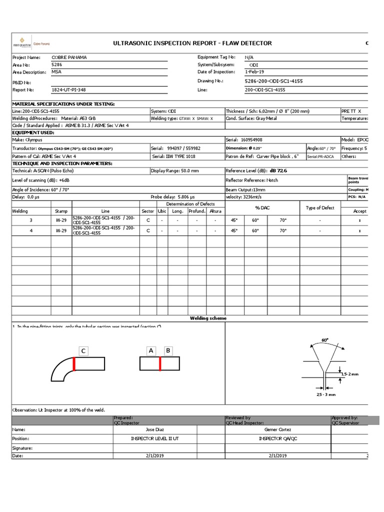 Ut Procedure | PDF | Materials | Mechanical Engineering