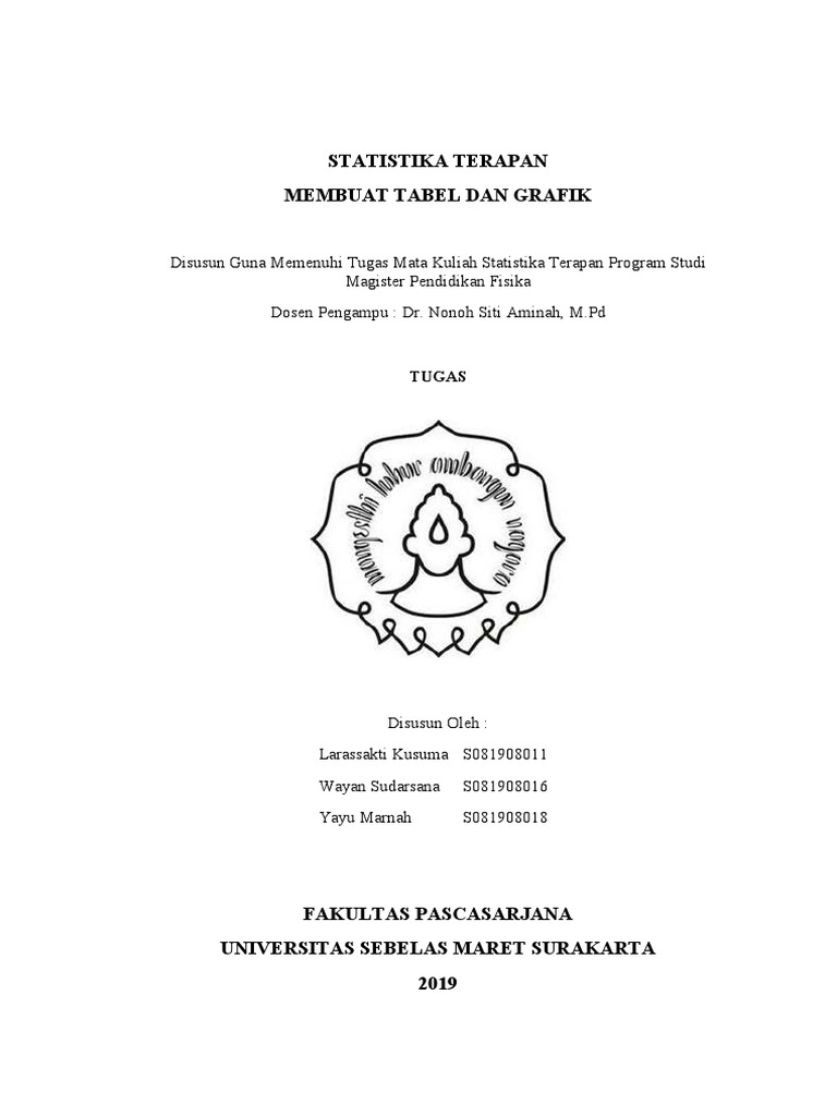 Tabel dan Grafik Skor Mahasiswa Statistika | PDF