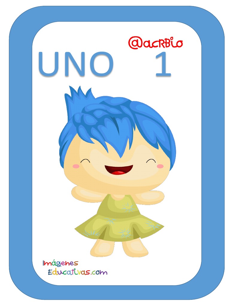 Tarjetas de Números del 1 al 20 | PDF