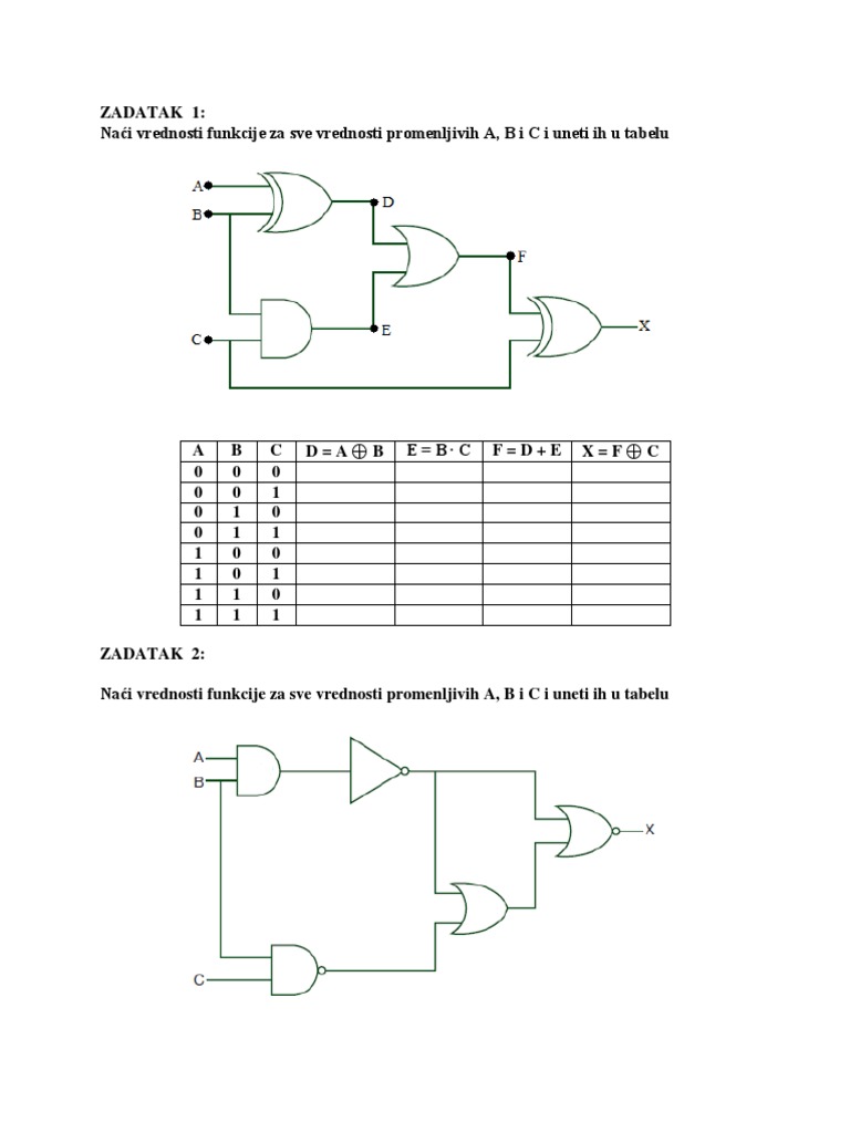 Zadaci Logicka Kola Dec 2014 | PDF