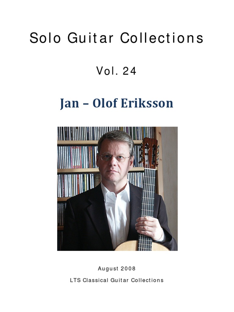 LTS Solo Guitar Collections - Jan Olof Eriksson | PDF | Western ...