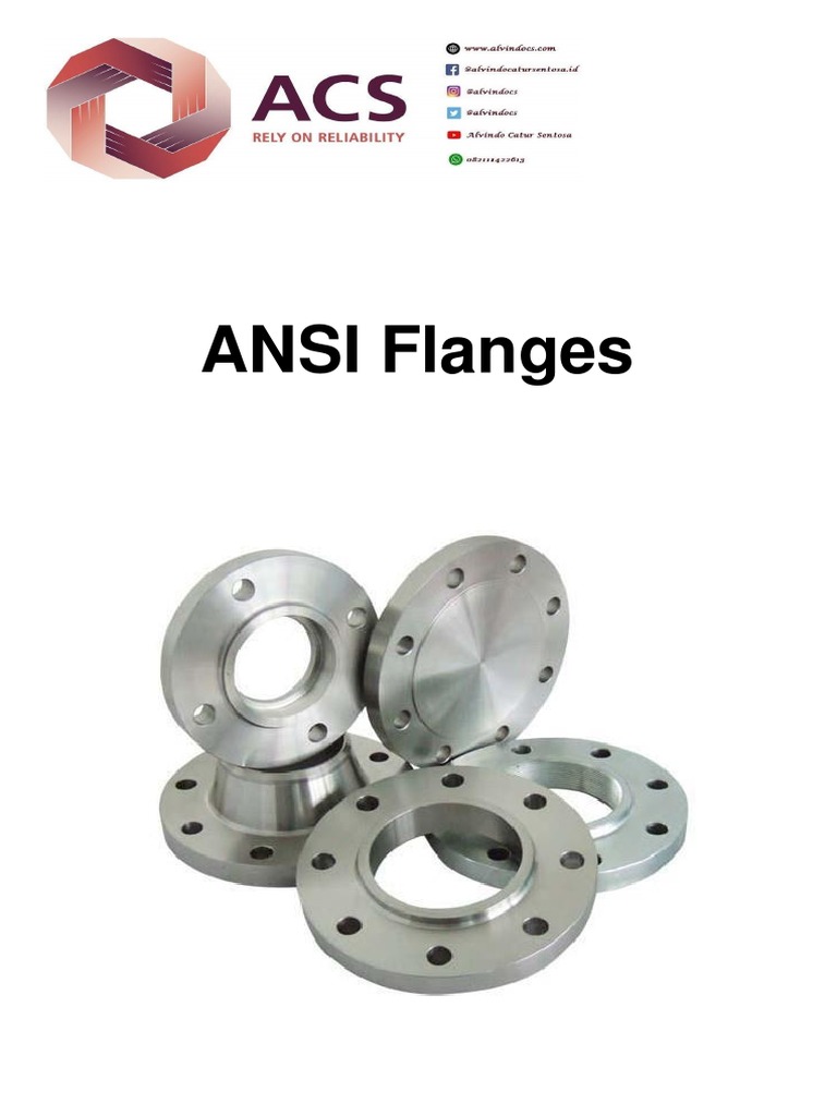 Tabel Data Ansi Flange | PDF | Pipe (Fluid Conveyance) | Plumbing
