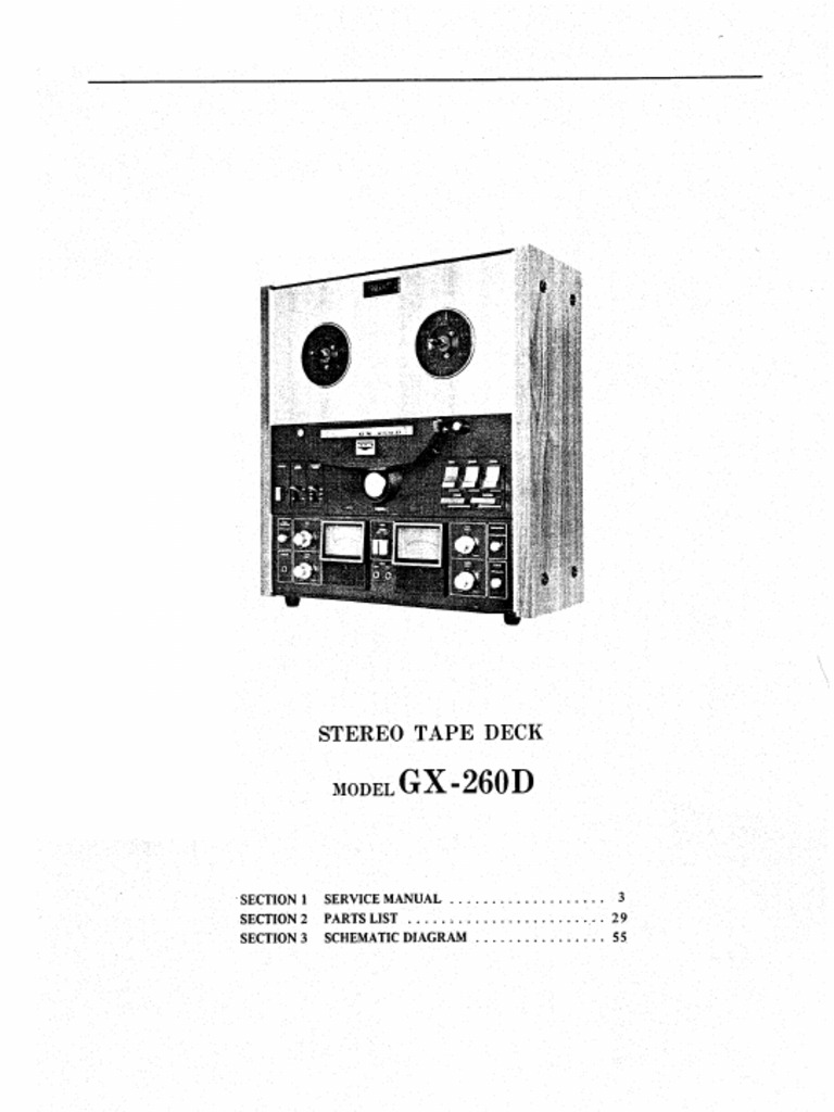 Akai gx-260d SM | PDF