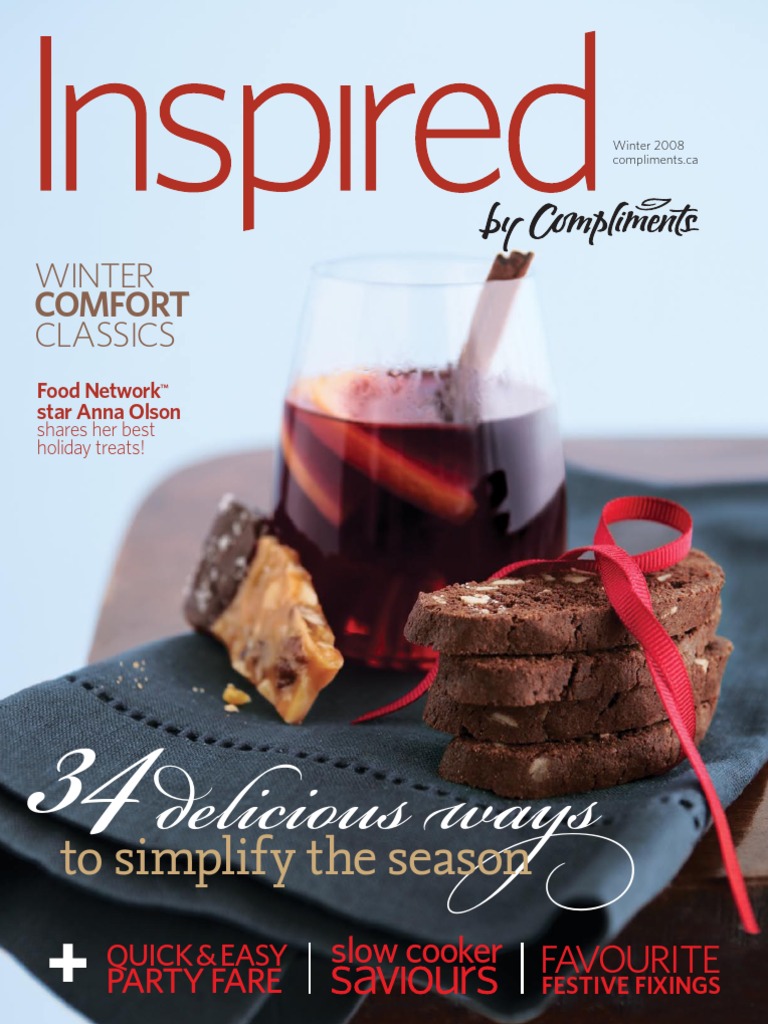 Inspired Magazine Winter 2008 | PDF | Orange (Fruit) | Chocolate