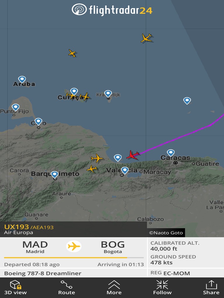 Flightradar24 Live Flight Tracker - Real-Time Flight Tracker Map 2 | PDF