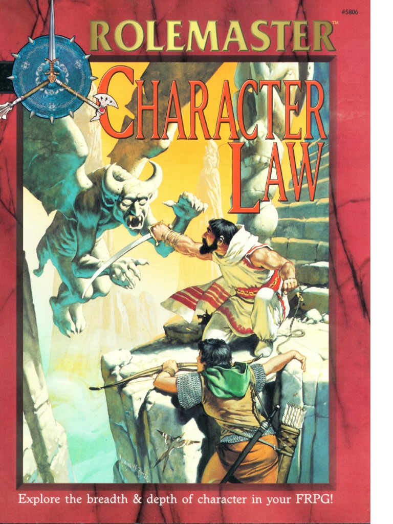 Rolemaster FRP - Character Law 2 PDF | PDF
