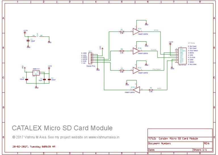 Catalex Micro SD Card Module - 3 | PDF | Computer Architecture ...