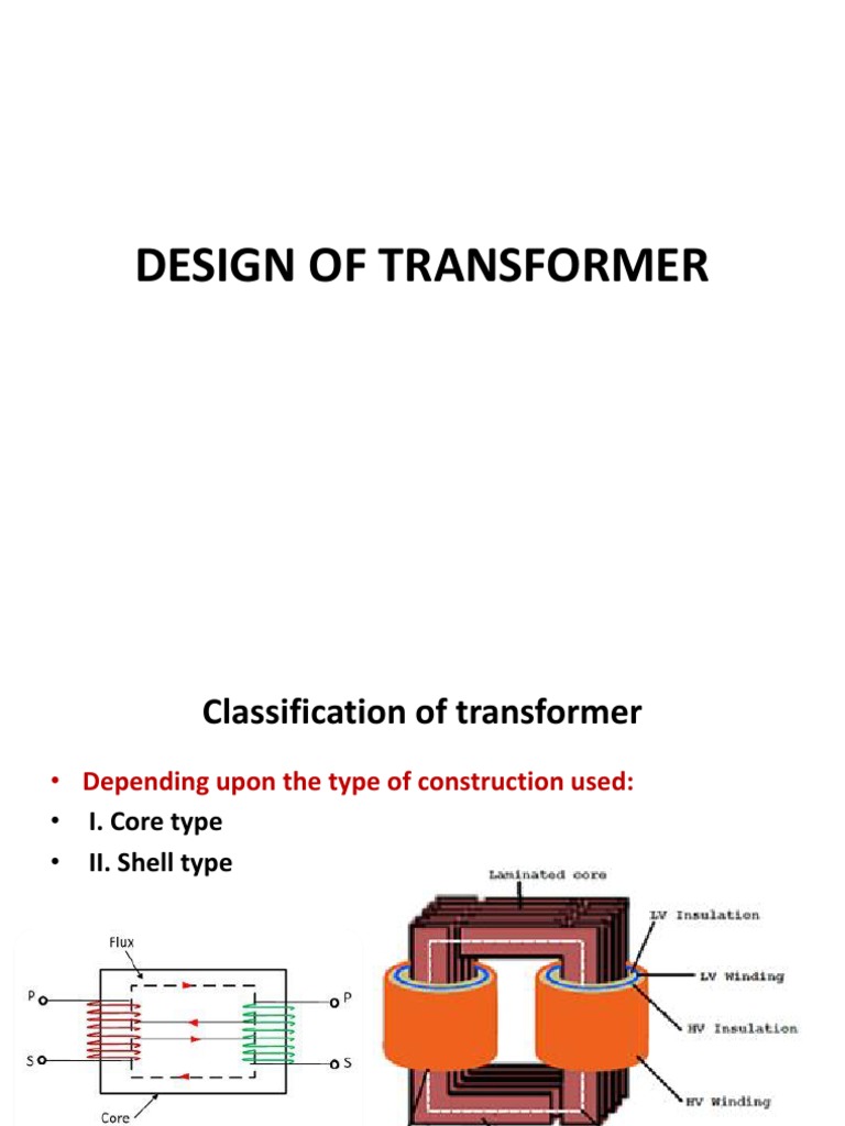 Design of Transformer | PDF | Transformer | Inductor