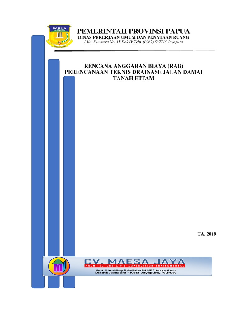 Cover Rab PEMERINTAH PROVINSI PAPUA | PDF