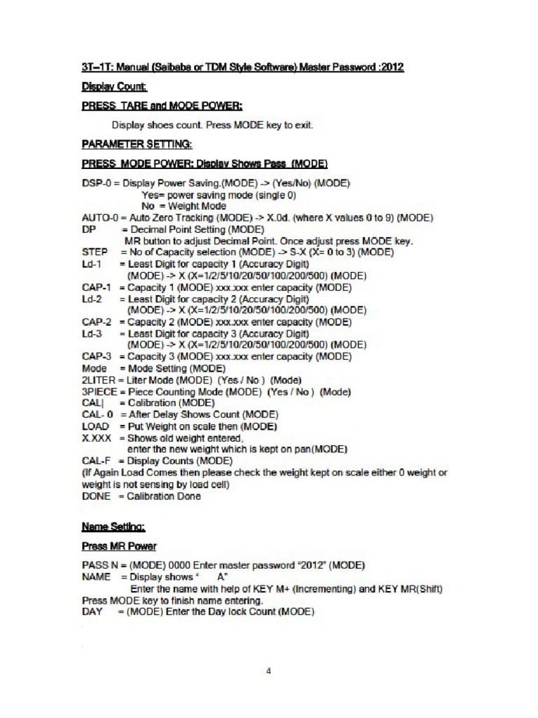 Manual For TDM 12 PDF | PDF