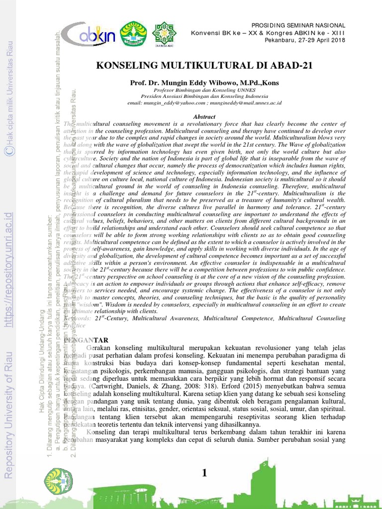 Mungin | PDF | Multiculturalism | Psychological Concepts