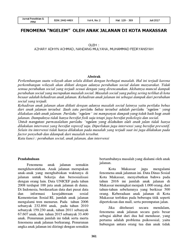 Fenomena Ngelem | PDF