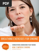 Basics of Singing PDF | PDF | Singing | Breathing