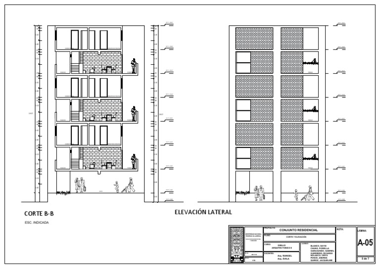 Corte Elevacion | PDF