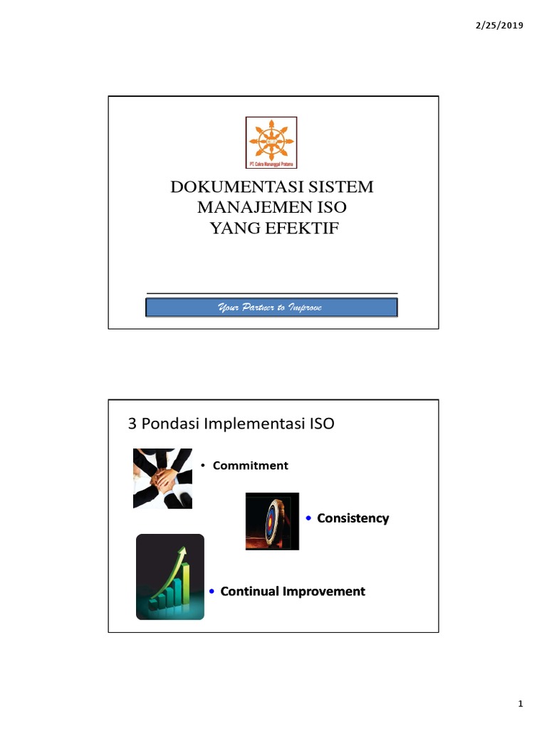 3 Dokumentasi Sistem Mutu PDF | PDF