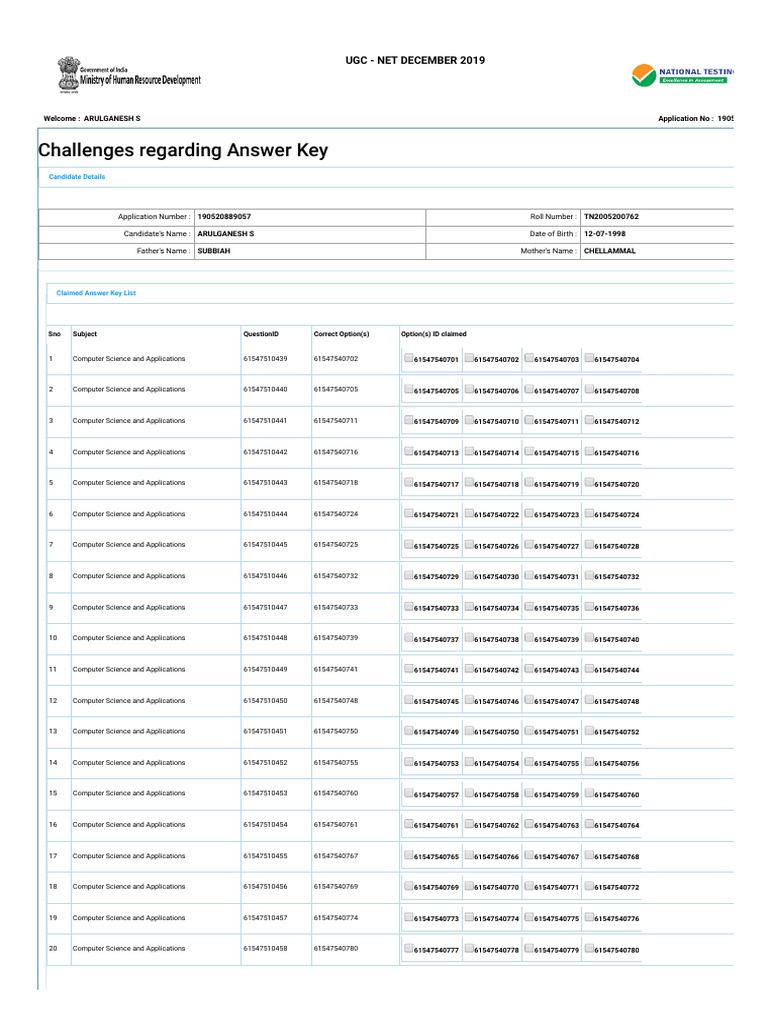 ExamSys KeyChallange ChallangeAnswerKey - Aspx | PDF | Computer Science | Computing