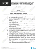 TATA RUANG - Standar Verifikasi PKKPR Pasal 181 PP 5 Tahun 2021 | PDF