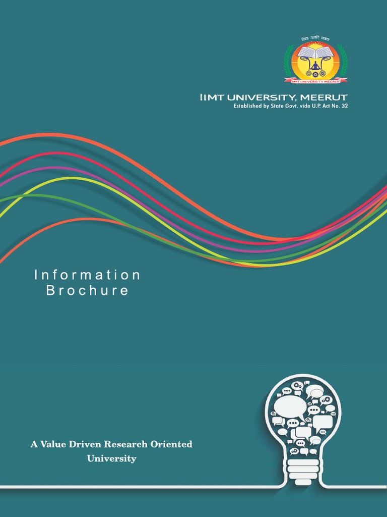 IIMT University Brochure-2019 PDF | PDF