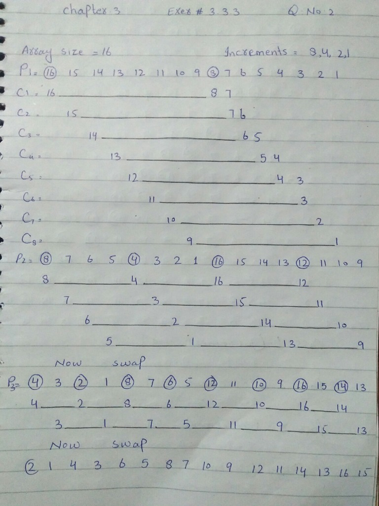 Shell Sort and Flow Chart | PDF