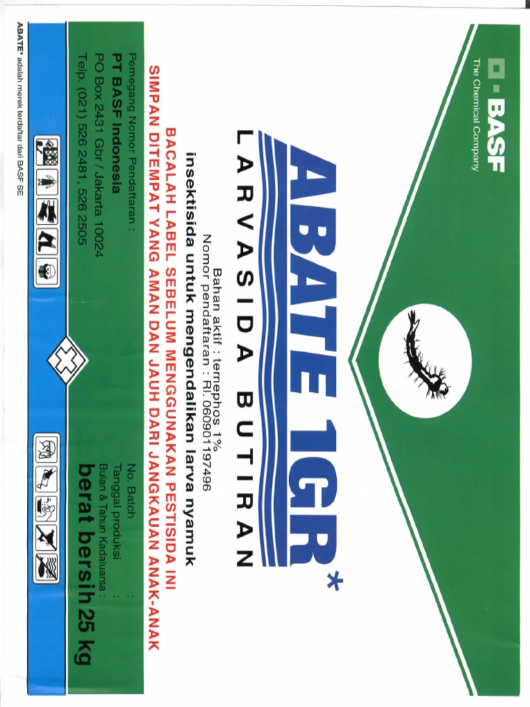 Abate PDF | PDF | Toxicity | Safety