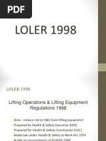 LOLER | PDF | Safety