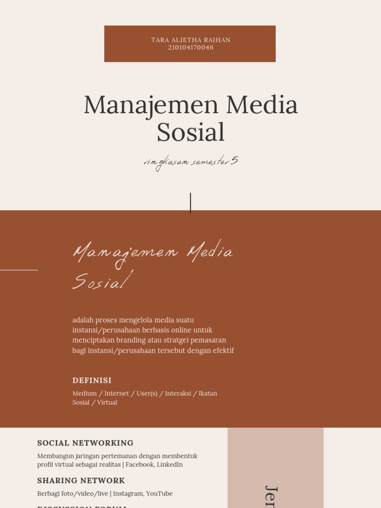 UAS - MPM (B) - Tara Alietha Raihan - 210104170046 PDF | PDF