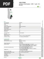 Product Data Sheet: Acti9 iC60N 1P 6A C Miniature Circuit Breaker | PDF ...