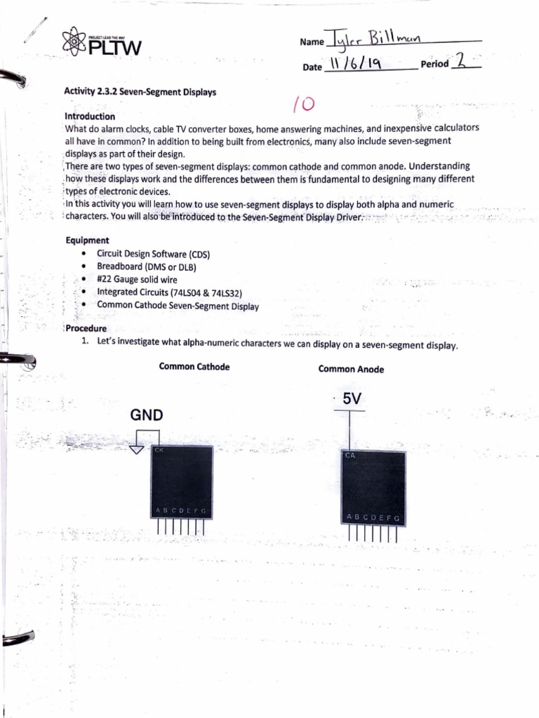 Activity 2 | PDF | Digital Electronics | Electromagnetism