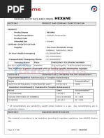 ISOPAR H Fluid Safety Data Sheet | PDF | Firefighting | Dangerous Goods