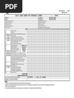 Backhoe Checklist | PDF