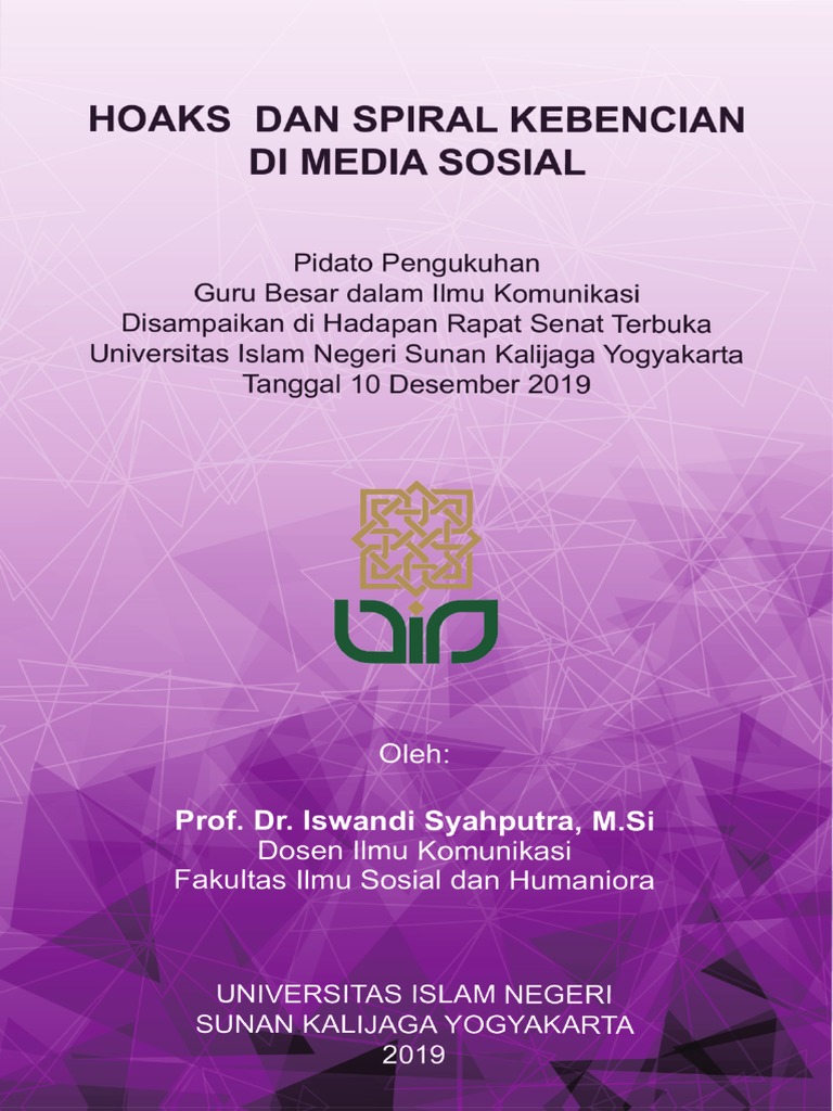 Pidato Guru Besar Prof. Iswandi | PDF