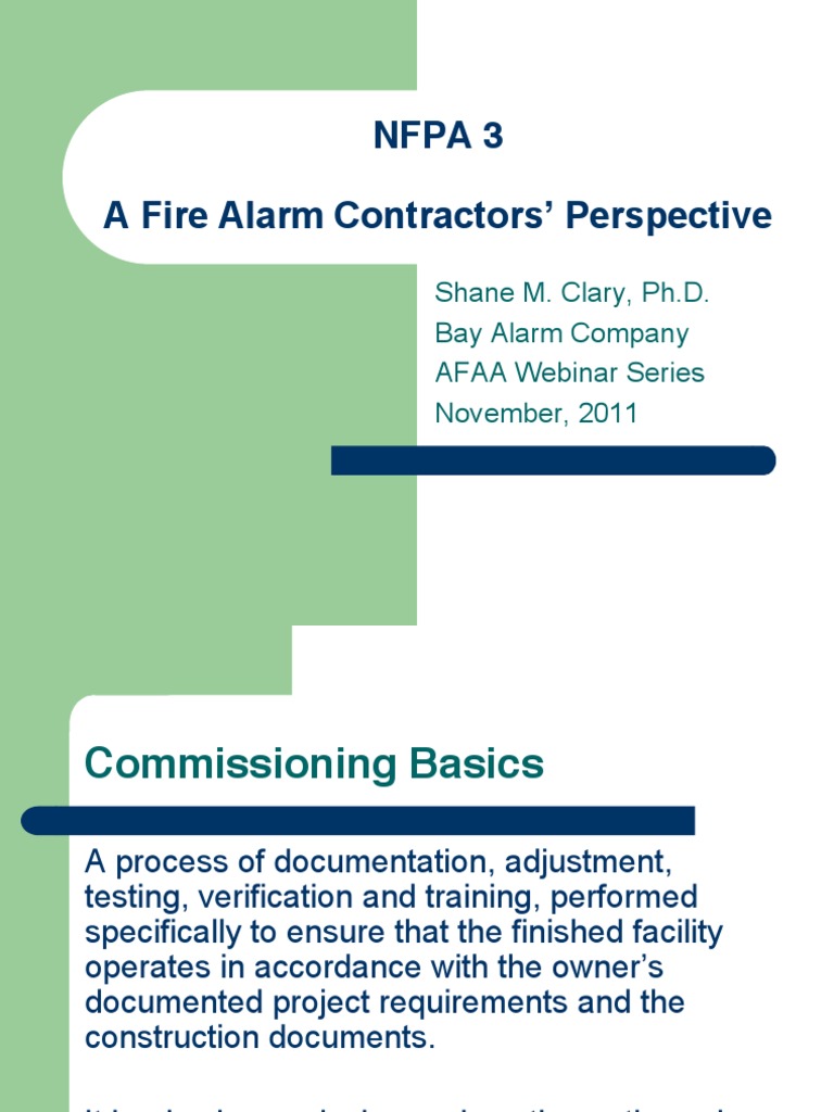 Nfpa 3-Clary | PDF | Safety | Business