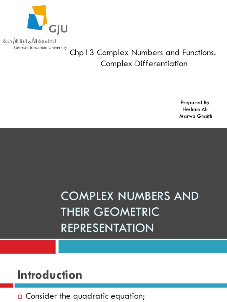 Complex Functions | PDF | Holomorphic Function | Exponentiation
