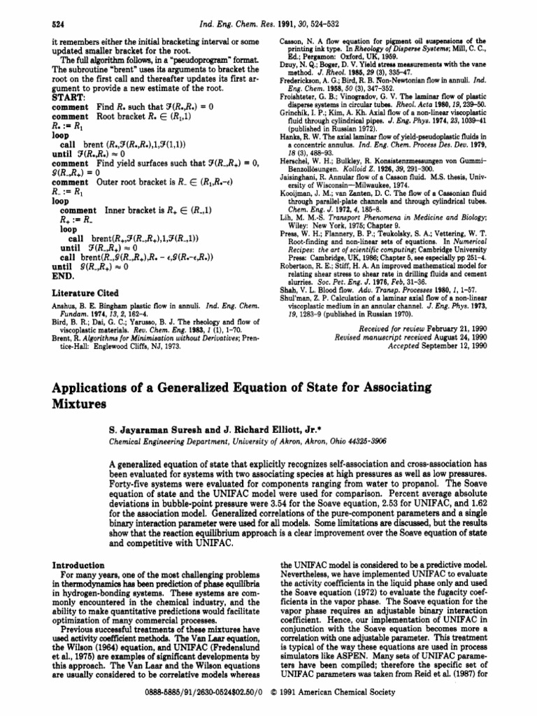 Applications of A Generalized Equation o PDF | PDF | Chemical ...