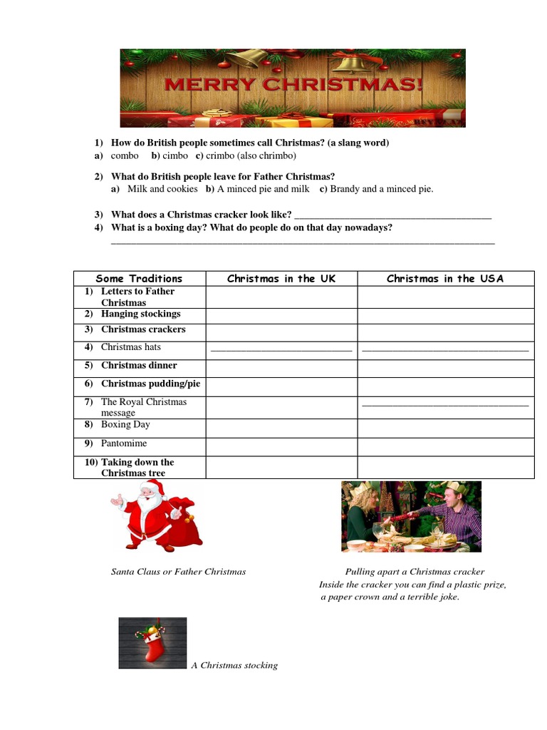 Comparing Christmas Traditions in the United Kingdom and United States ...