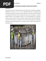 Types of Foundations PDF | PDF | Deep Foundation | Foundation (Engineering)