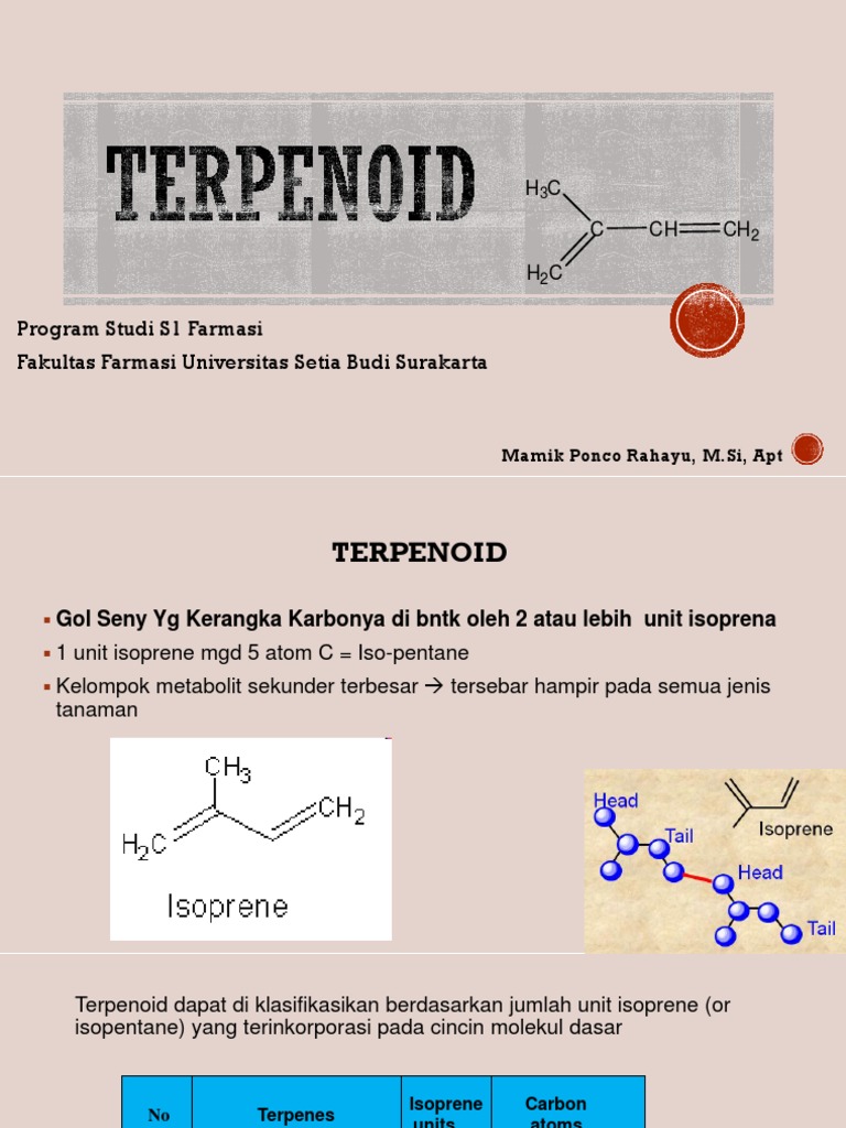 Terpenoid | PDF