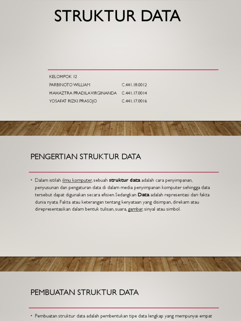 Jenis-Jenis Struktur Data Majemuk | PDF | Komputer
