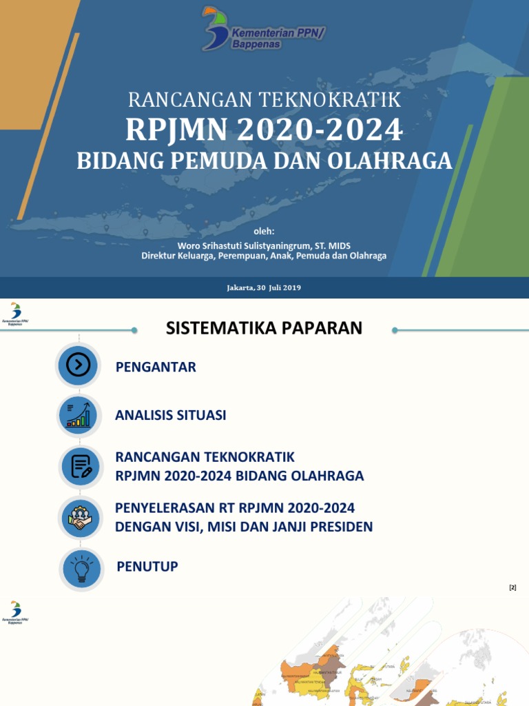 07 30 RT RPJMN 2020-2024 Dan RKP 2020 | PDF