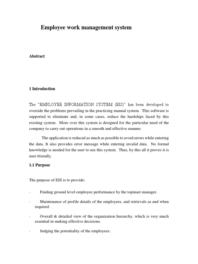 Employee Information System Overview | PDF | Graphical User Interfaces ...
