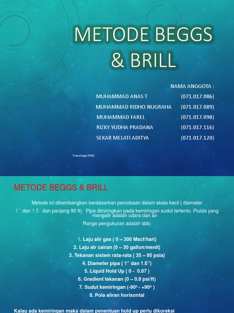 Metode Beggs - Brill | PDF