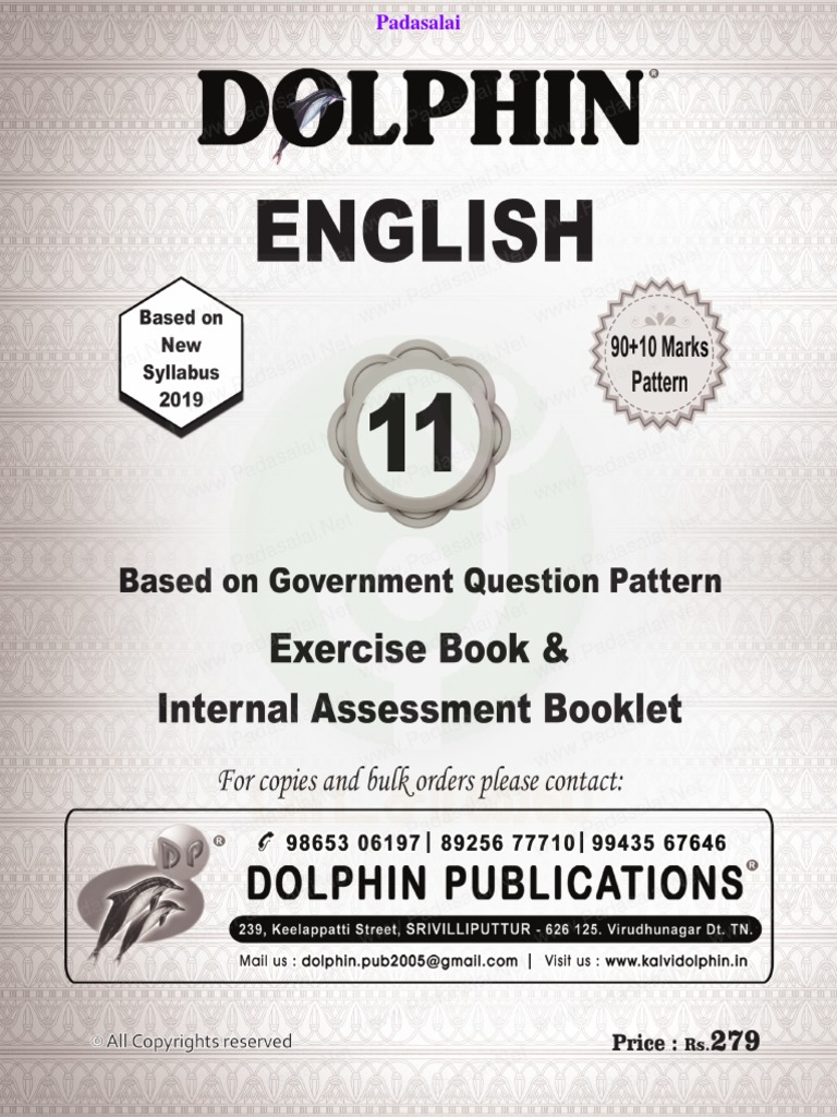 11th English Guide Study Material Dolphin PDF | PDF