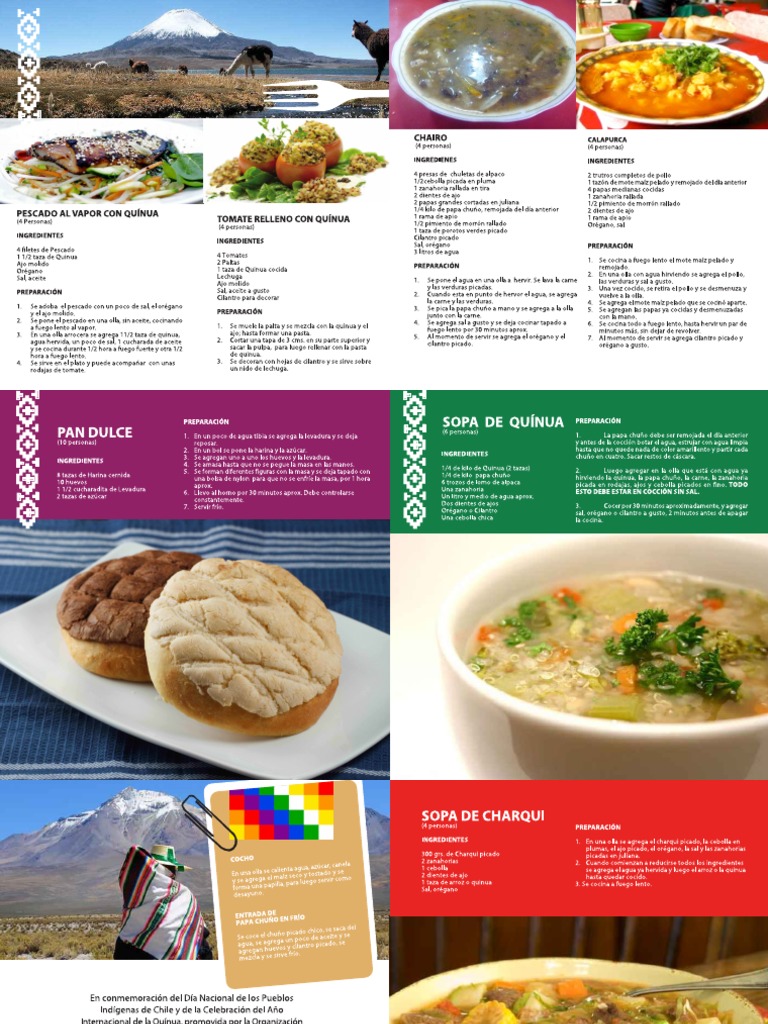 Recetario Tradicional Aymara | PDF