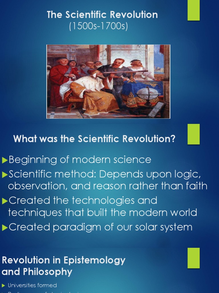 The Scientific Revolution | PDF | Scientific Revolution | Galileo Galilei