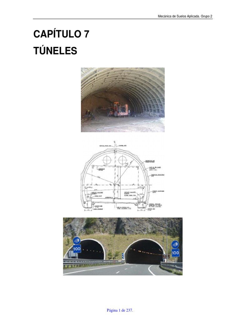 Túneles.pdf | Túnel | La carretera
