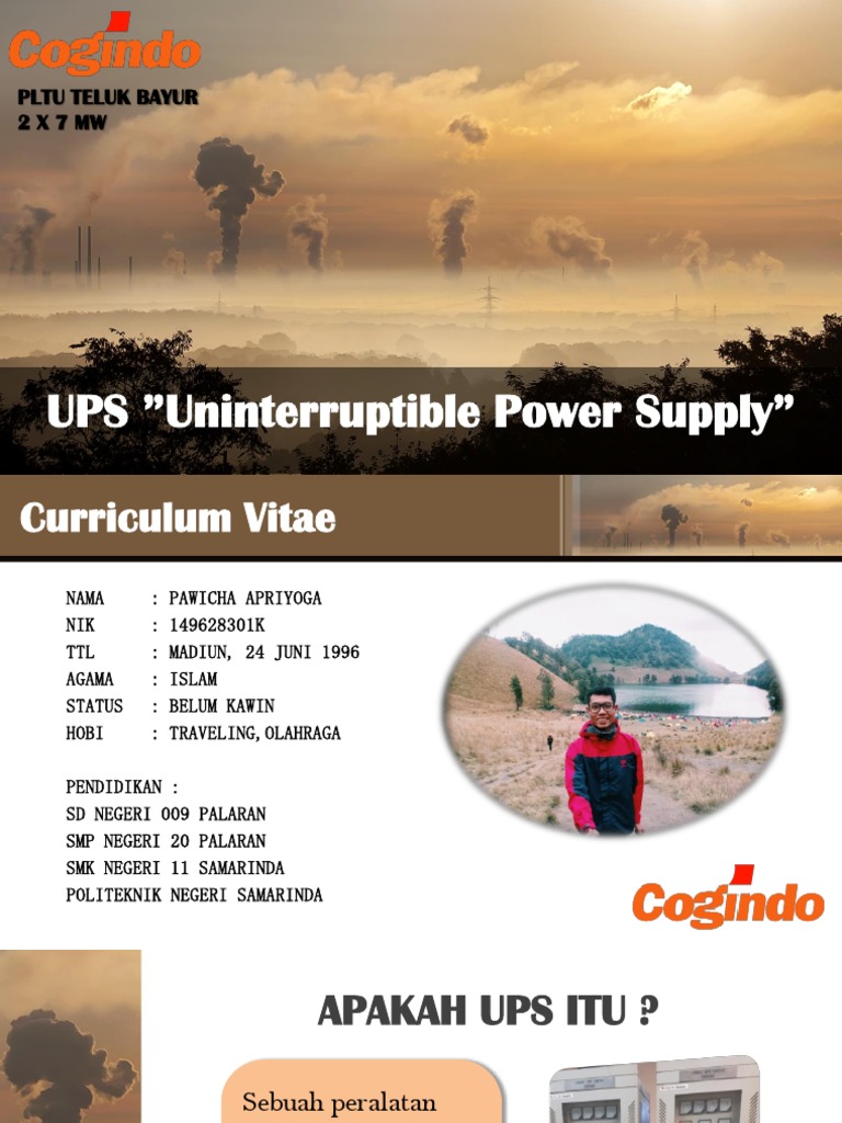 Fungsi dan Pemeliharaan UPS | PDF | Teknologi & Rekayasa