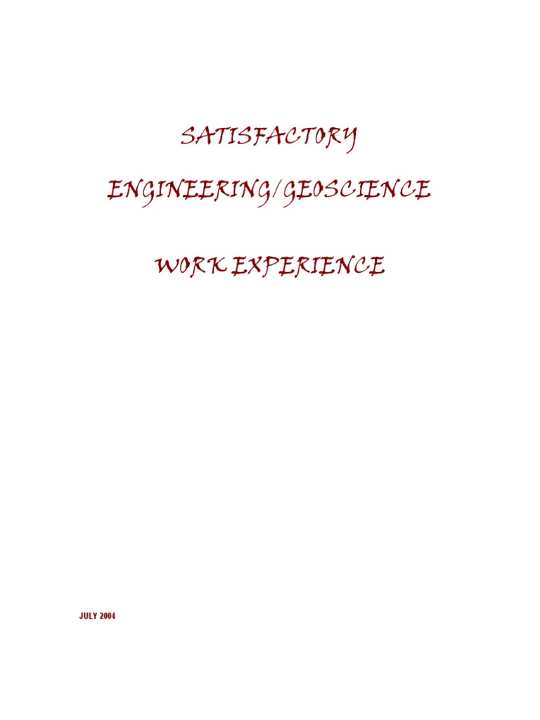 Experience Record Sample Template Example | PDF | Engineering ...