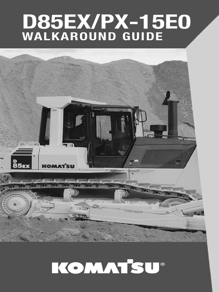 D85EX-15 Walkaround Guide | PDF | Transmission (Mechanics) | Truck